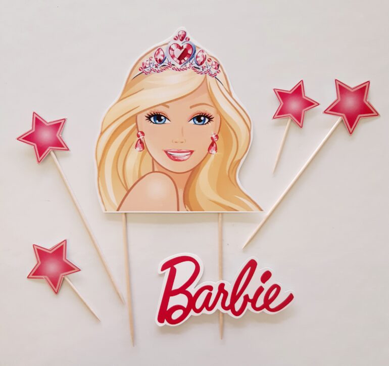 Topo de Bolo – Topper Barbie – Solar dos Bolos